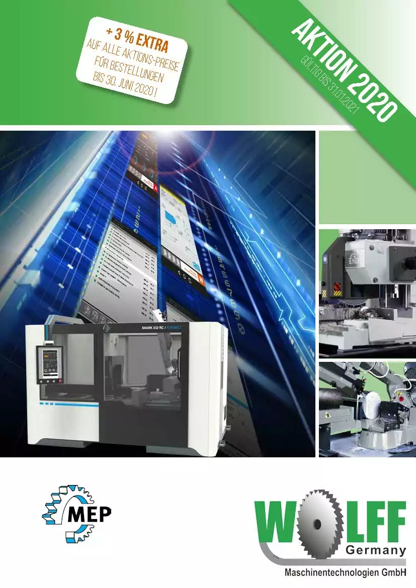 Wolff-Maschinentechnologien GmbH - Spezialist für Metallsägemaschinen